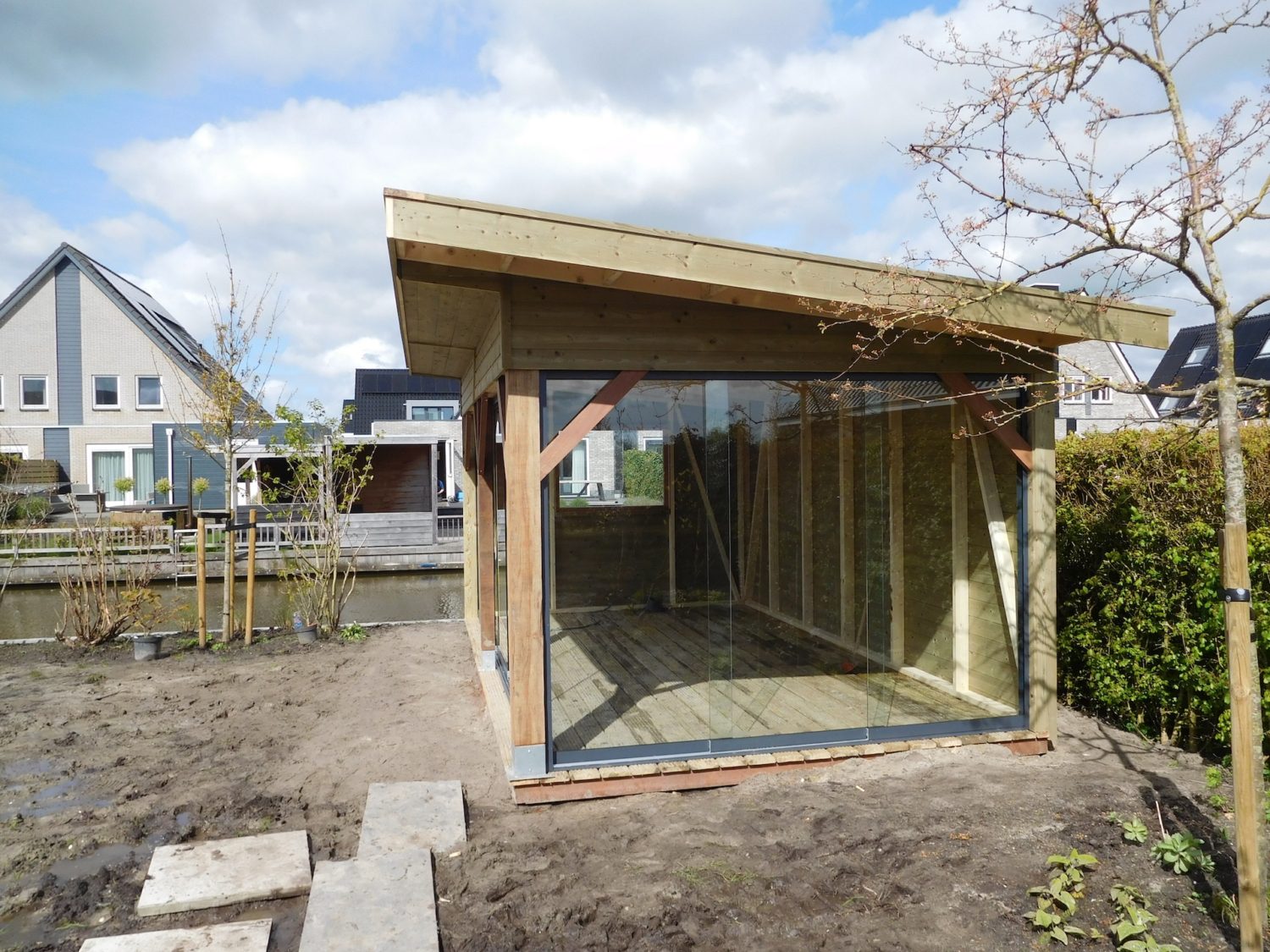 Tuinkamer HSP-10 Franeker - Houtbouw Hiemstra Twijzel